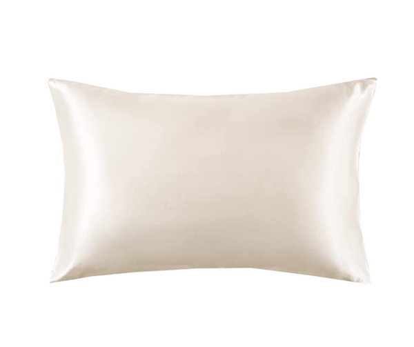 BEIGE SATIN PILLOWCASE – silkytosatin